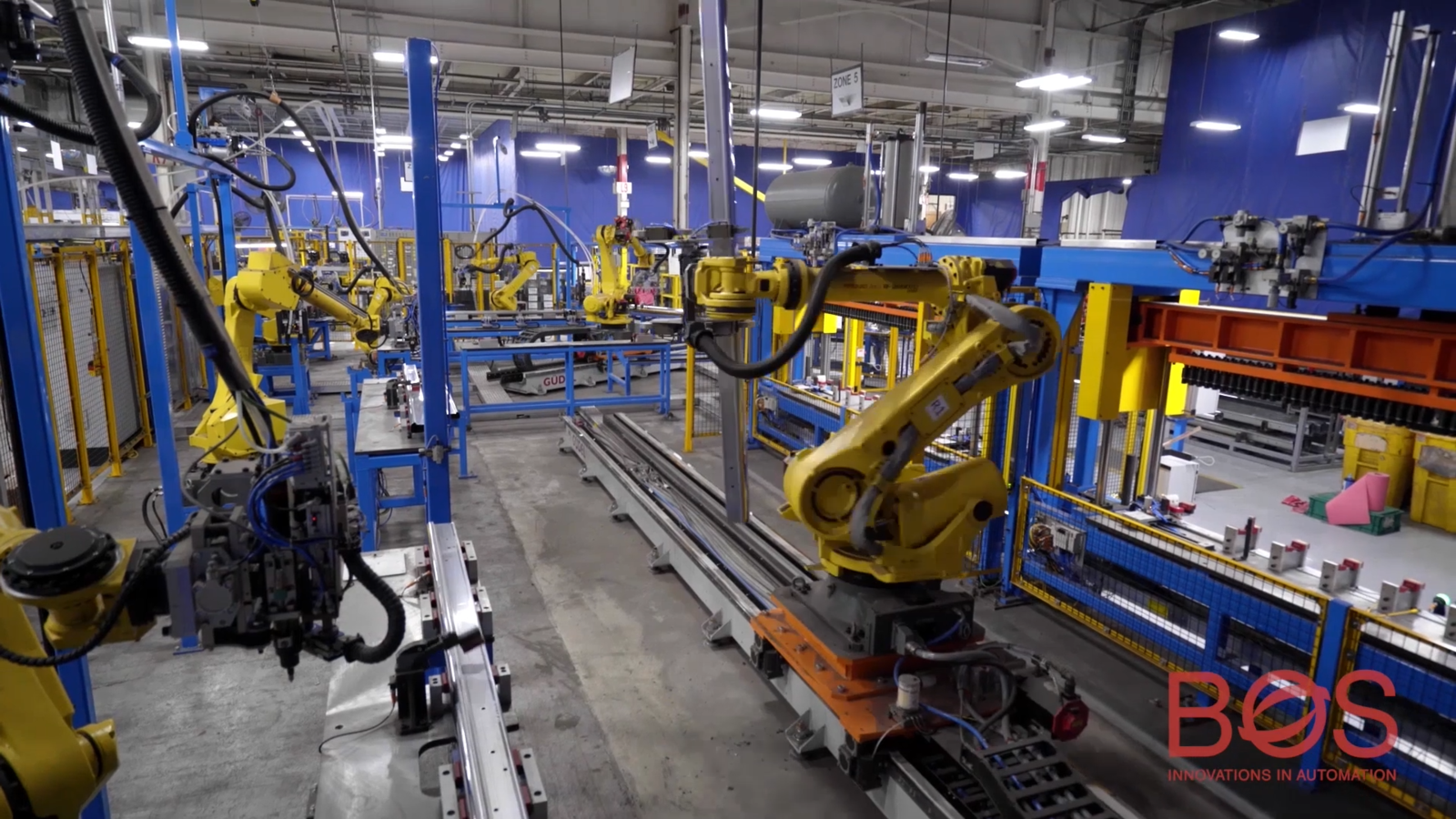 Case Studies: Robotic Assembly Cell for OEM Side Step Rails | BOS Innovations Inc.